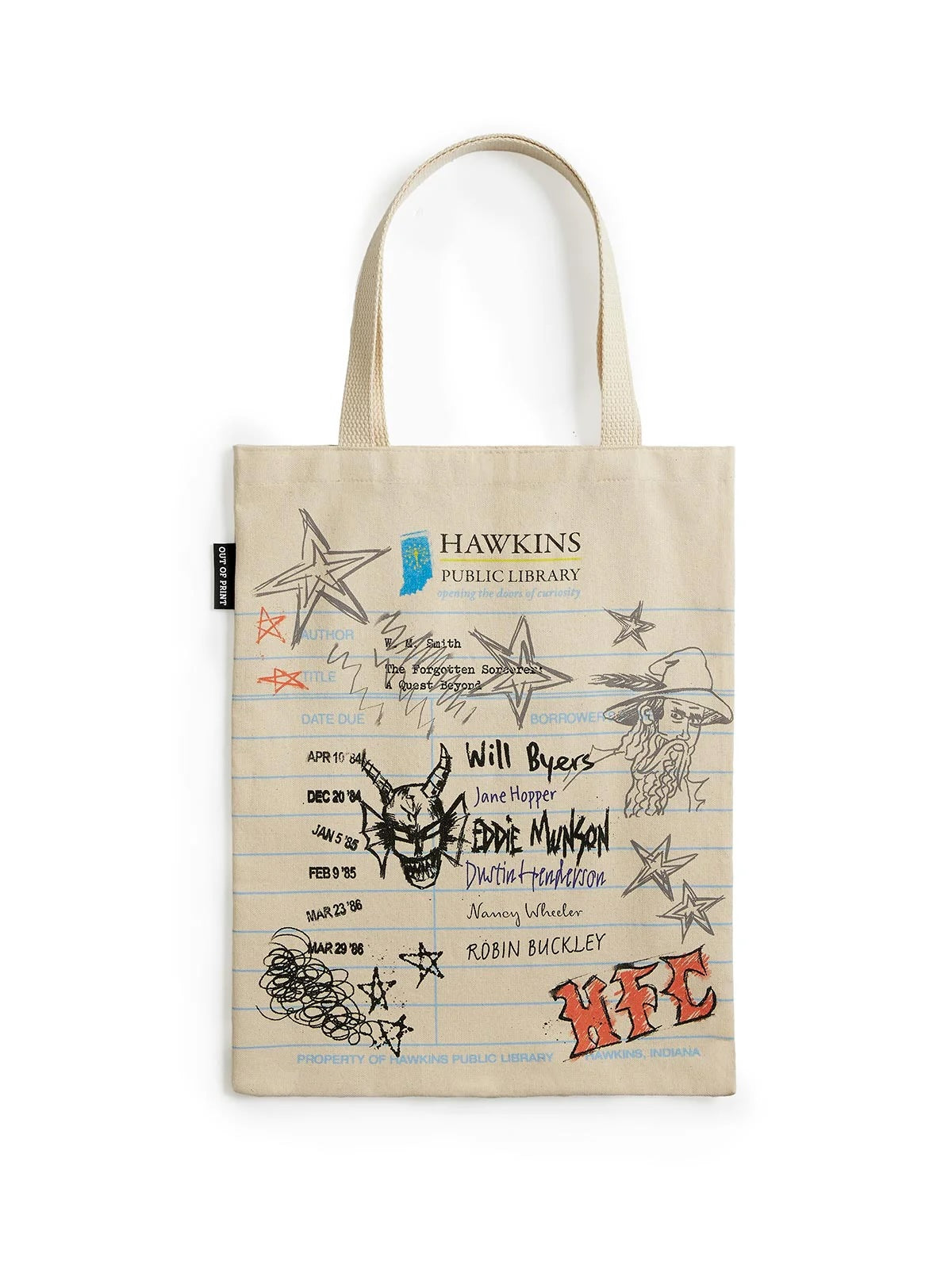 Stranger Things: Hawkins Public Library Tote Bag – Bound Booksellers ...